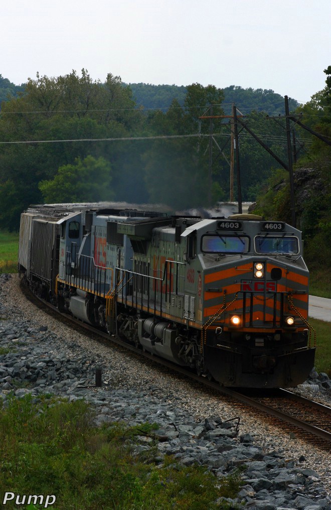 Southbound KCS Manifest Train